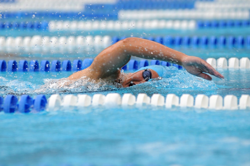 Swim Speed Series: Keep Your Head Down – Triathlete