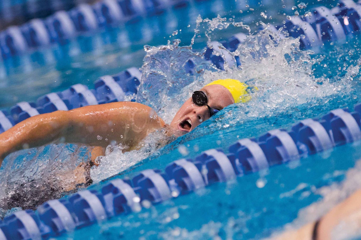 Steal This Swim Workout: Shelley Harper’s “Get Out” Ahead Workout ...