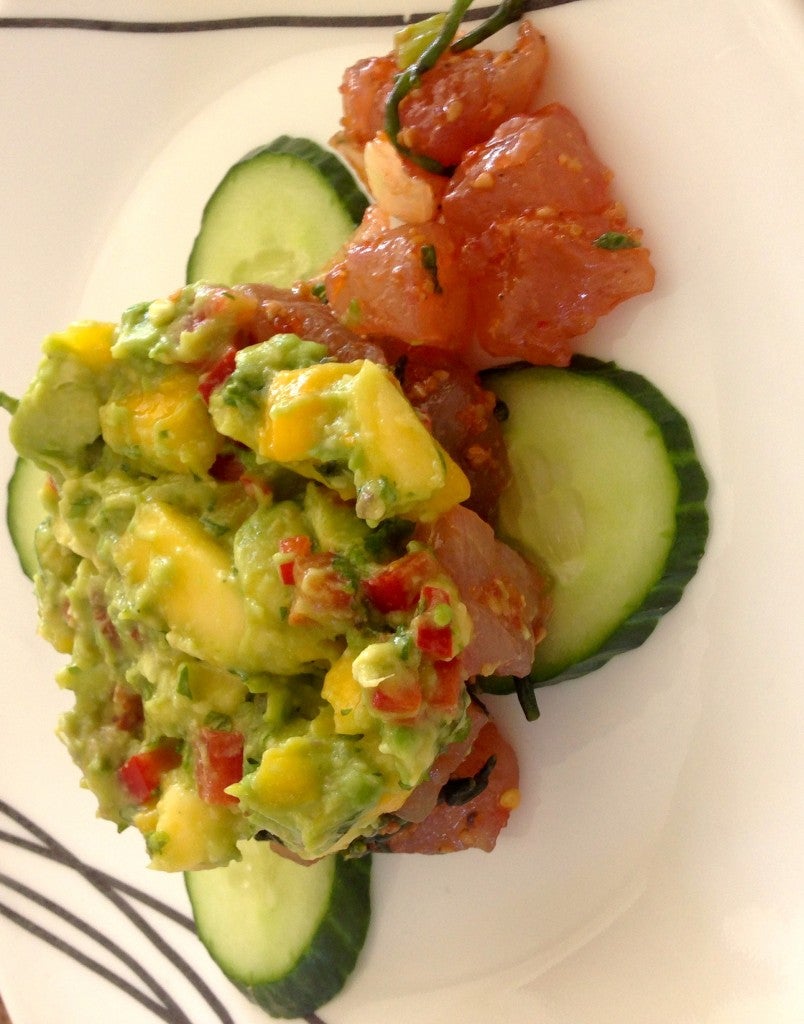 Recipe Of The Week: Ahi-Mango-Avocado Stacks – Triathlete - Triathlete